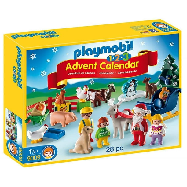 Playmobil - 9009 | Advent Calendar: 1-2-3 Christmas On The Farm ...