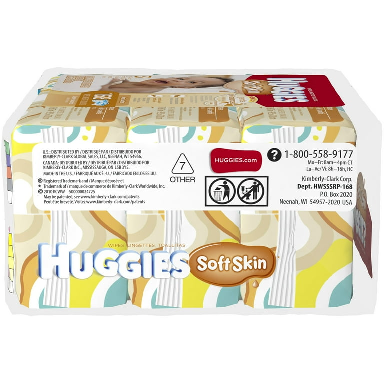 Huggies Wipes Soft Skin