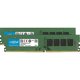 Crucial 16GB (2x8GB) DDR4 2666MHz 288pin DIMM Memory Kit CT2K8G4DFS8266 ...