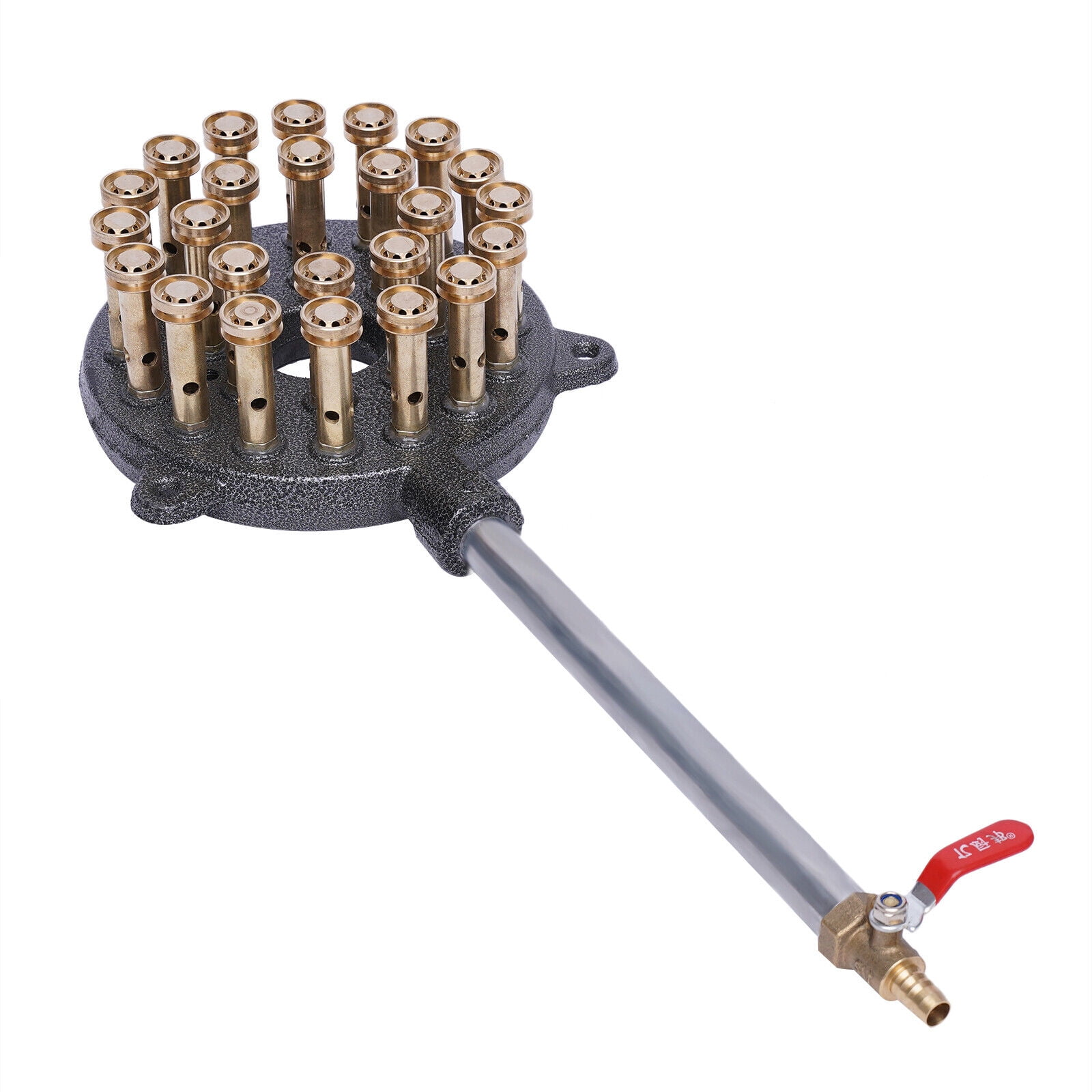 24-Hole High Pressure Cast Iron Liquefied Gas Wok Burner Cooker Stove ...