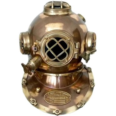 Grey Mark V Full Face US Military Scuba Dive Helmet Diving Gear ...