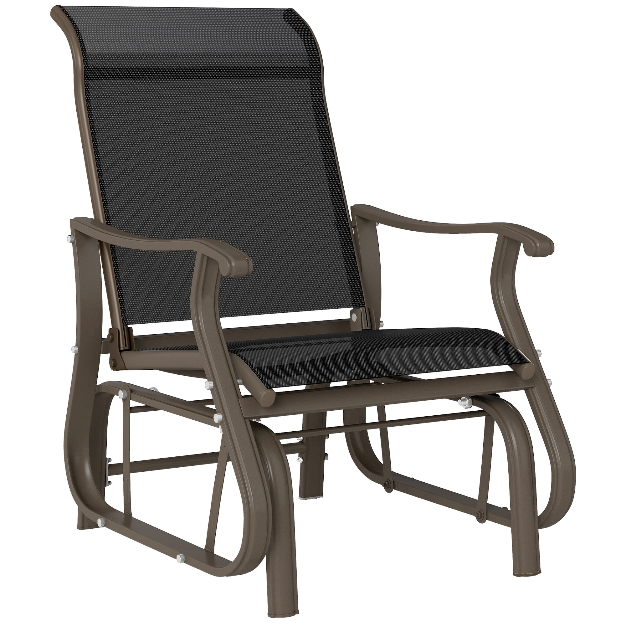 Click here for Outsunny Outdoor Glider Chair  Patio Glider With S... prices