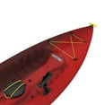 Lifetime Tamarack Angler 10 ft Fishing Kayak, Volcano Fusion w/Yellow ...