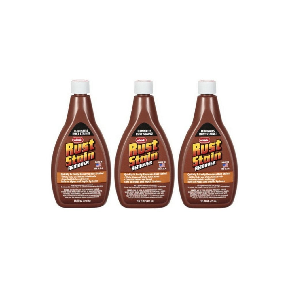 Whink Rust Stain Remover, 16 Fluid Ounce - Pack of 3 - Walmart.com