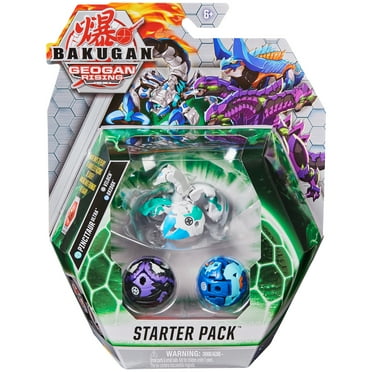 Bakugan Geogan Brawler 5-Pack, Exclusive Sky Horse and Ghost Beast Geogan and 3 Bakugan ...