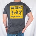 CLOTEX BBQ Shirt, Funny Grilling Shirt, Warning BBQ In Progress T Shirt ...
