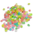 YYUZH 300PCS 1cm Mini Luminous Landscape Stones Natural Resin Odorless ...