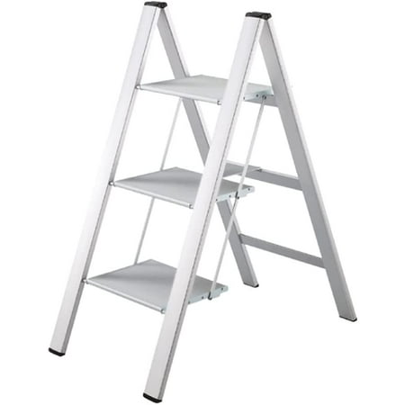 Step ladders Foldable 3 Step Ladder Aluminum Alloy Ladder 1.8 ...