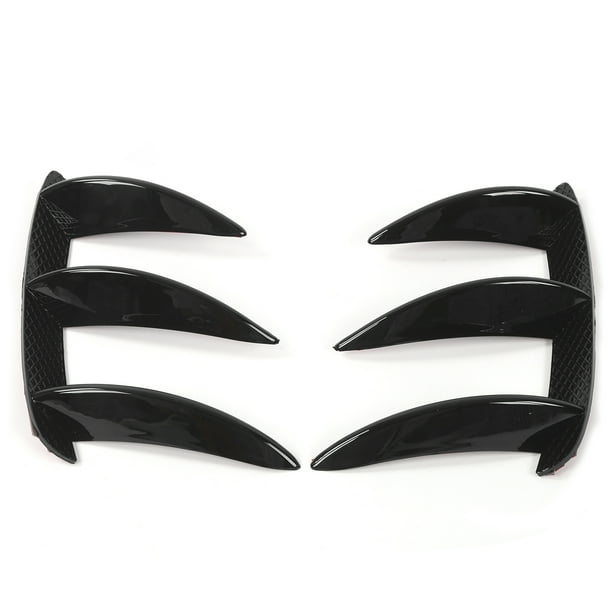 Car Rear Lip,2pcs Rear Bumper Canard Bumper Canards Vent Rear Bumper ...