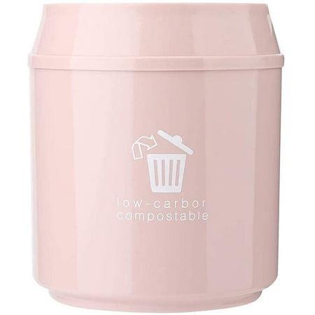 Small Table Bin, Mini Table Bin with Lid for Office, Bathroom, Kitchen ...