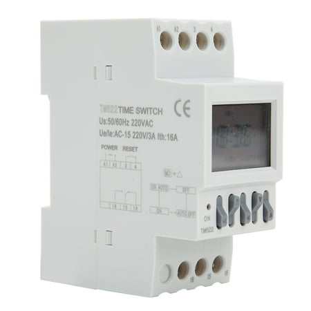 Digital Timer Timer Switches Power Switch Timer Din Rail Timer TM622 ...