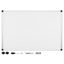 Navaris Magnetic Dry Erase Board - 13 x 17 inches Decorative White ...