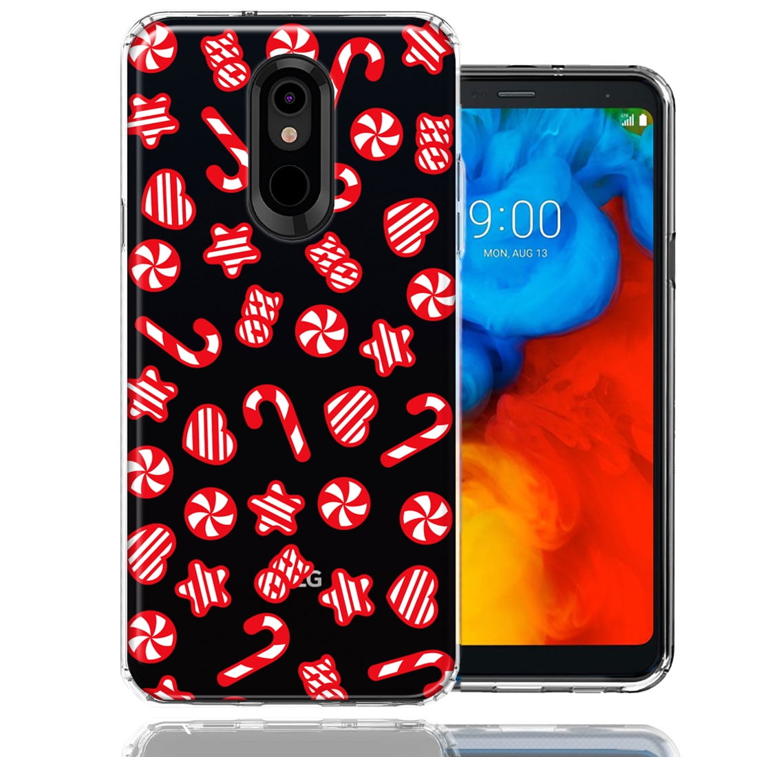 MUNDAZE LG Aristo 2/3/K8 Christmas Winter Red White Peppermint Candies ...