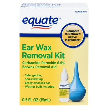 Equate Ear Drops Earwax Removal Aid, 0.5 fl oz - Walmart.com