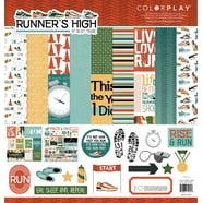 Reminisce Collection Kit 12"X12"-At The Beach, 8 Papers & Stickers ...