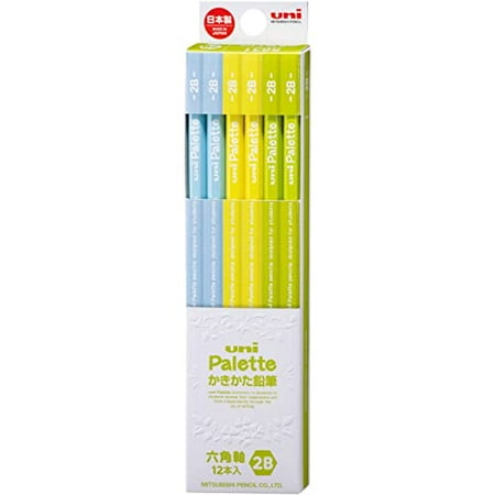 Mitsubishi Pencil Kakikata Pencil Uni-Palette 2B Color Effect ...