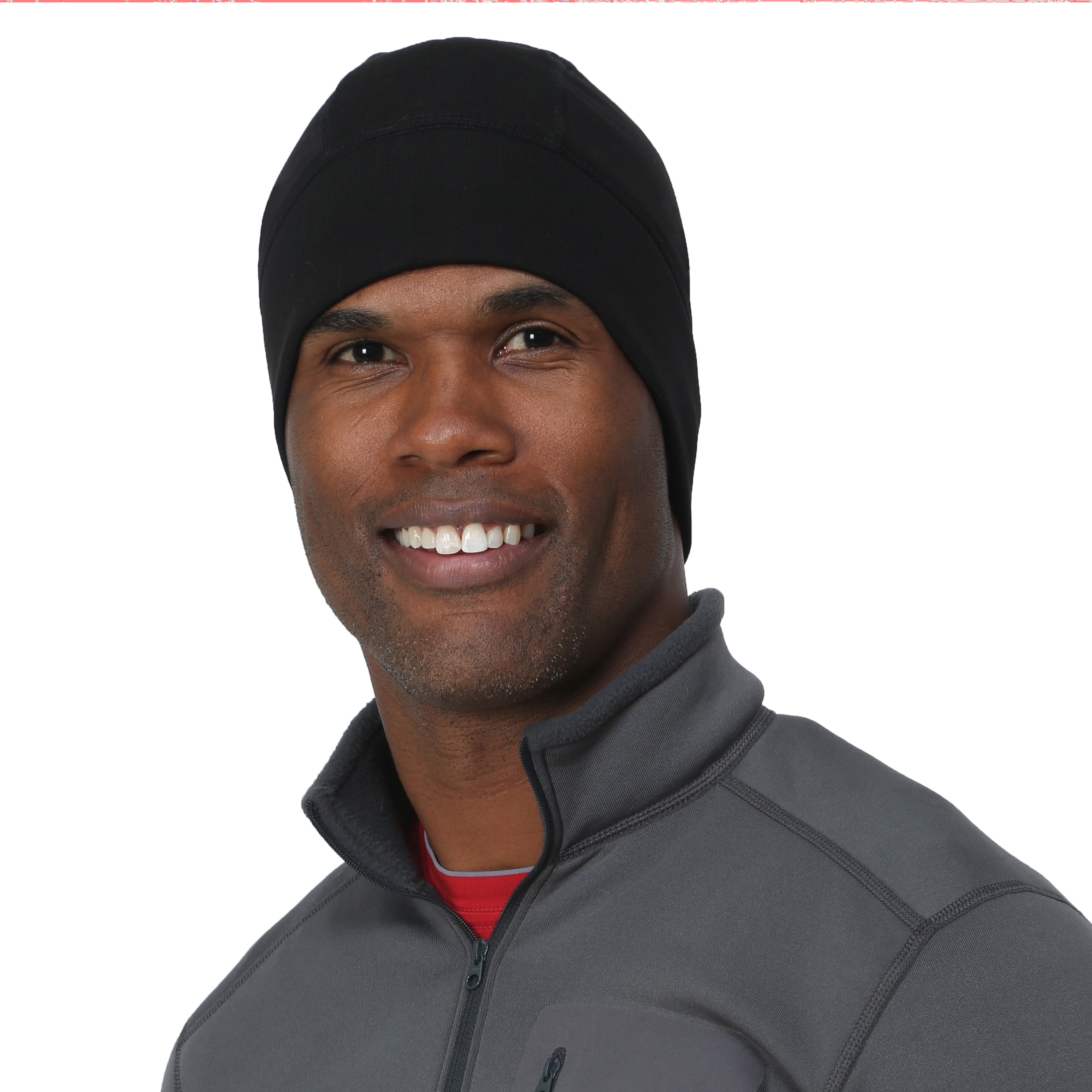 4 Way Stretch Skull Cap - Black - Walmart.com
