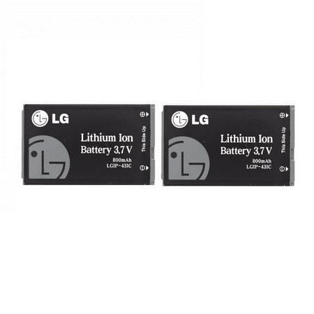 KIT 2x LG LGIP-431C 800 mAh Replacement Battery for LX410/UX145/VX145 ...