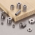 Uxcell 8 Pcs Sleeve Bearings 5 x 7 x 20mm (ID x OD x Length), 52100 ...