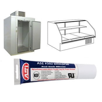 Click here for Asi White Food Grade Silicone Sealant - 2.8 Oz Squ... prices