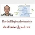 Kaslove 2x2 inch 6 PSC Online Passport photo prints for US VISA ...