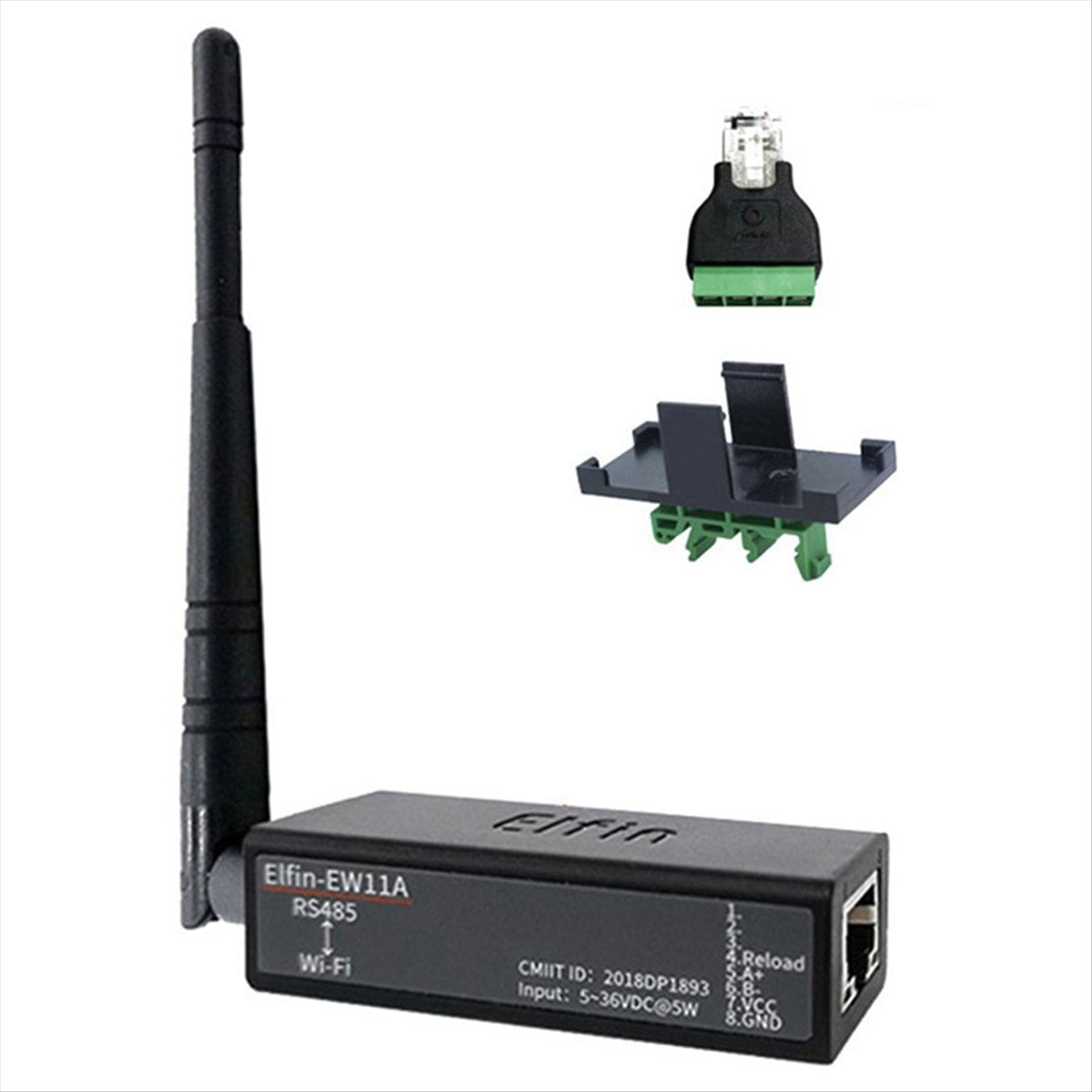 Puerto Serie RS485 A Módulo de Servidor de Dispositivo WiFi Convertidor ...