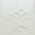 ArtbyHannah White Mountain Peaks Abstract Wall Art 3D Textured Wall Art ...