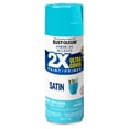 Seaside, Rust-Oleum American Accents 2X Ultra Cover Satin Spray Paint ...
