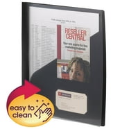 Avery Durable Clear Front Report Covers, 20-Sheet Capacity, 25 Black ...