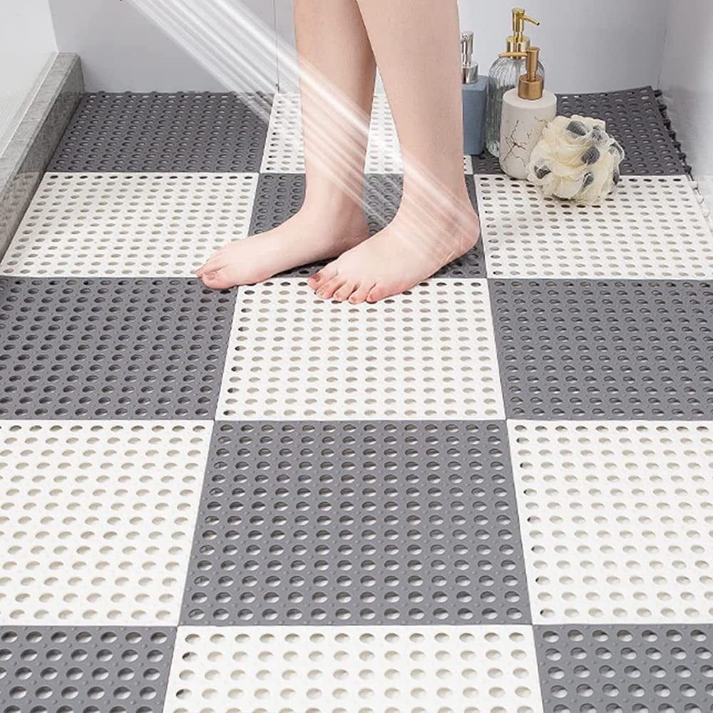 Click here for Amdohai 10 Pcs Interlocking Rubber Floor Tiles Wit... prices