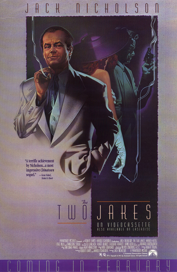 Two Jakes - movie POSTER (Style B) (11" x 17") (1990) - Walmart.com