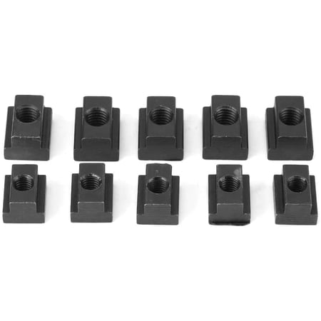 SHARKDOOK 5 T-Slot T-Slot Nuts, Black Oxide Finish in Machine Tool ...