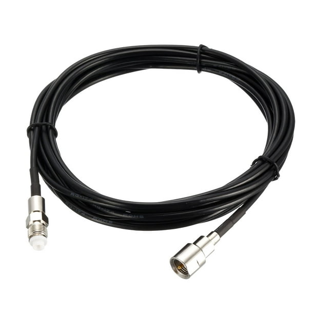 Uxcell FME Male to FME Female Antenna Extension Cable RG174 RF Coaxial ...