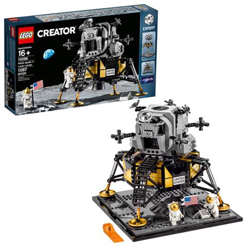 Creator Expert NASA Apollo 11 Lunar Lander 10266 Building Kit by LEGO ...