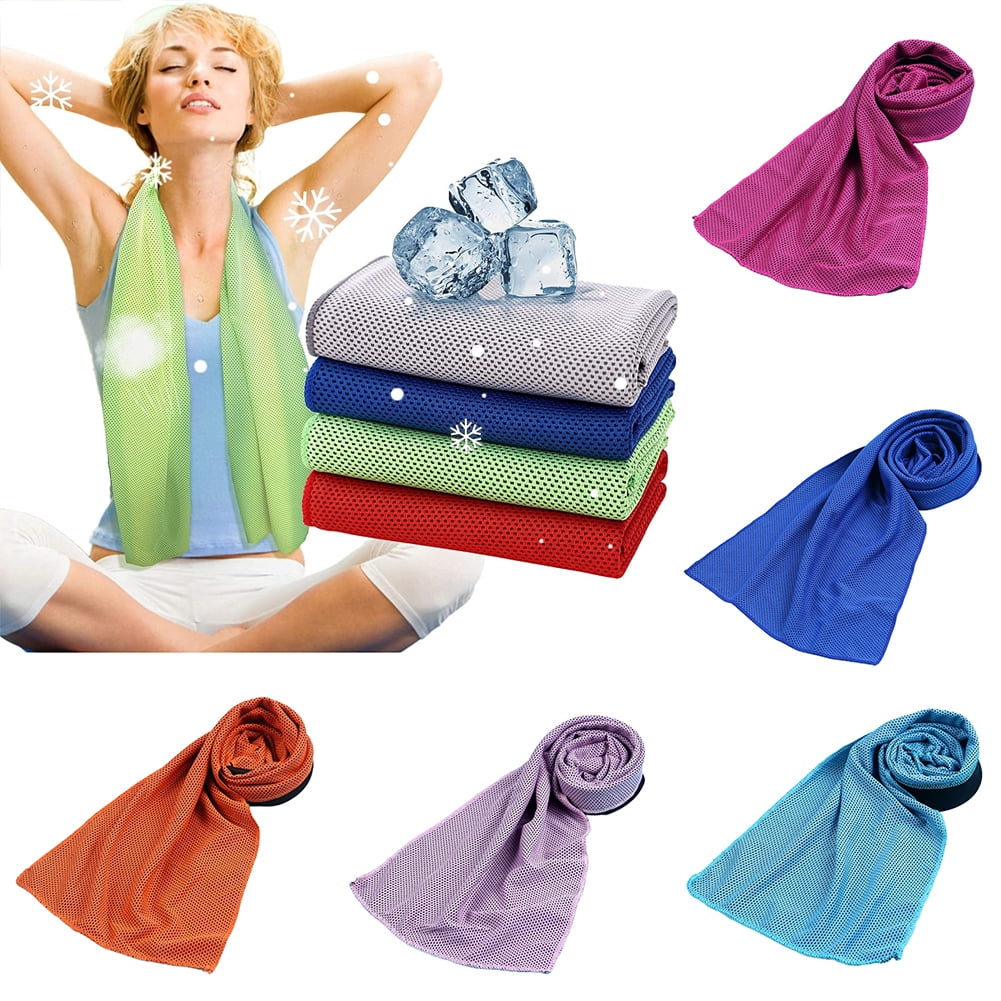 Cheers.US Cooling Towel Cool Cold Towel for Neck, Microfiber Ice Towel ...