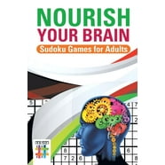 Exciting Brain Games Sudoku Books for Adults Hard (Paperback) - Walmart.com