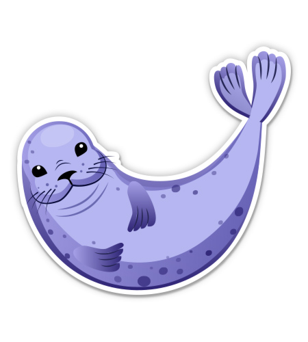 Seal - 12" Vinyl Sticker Waterproof Decal - Walmart.com