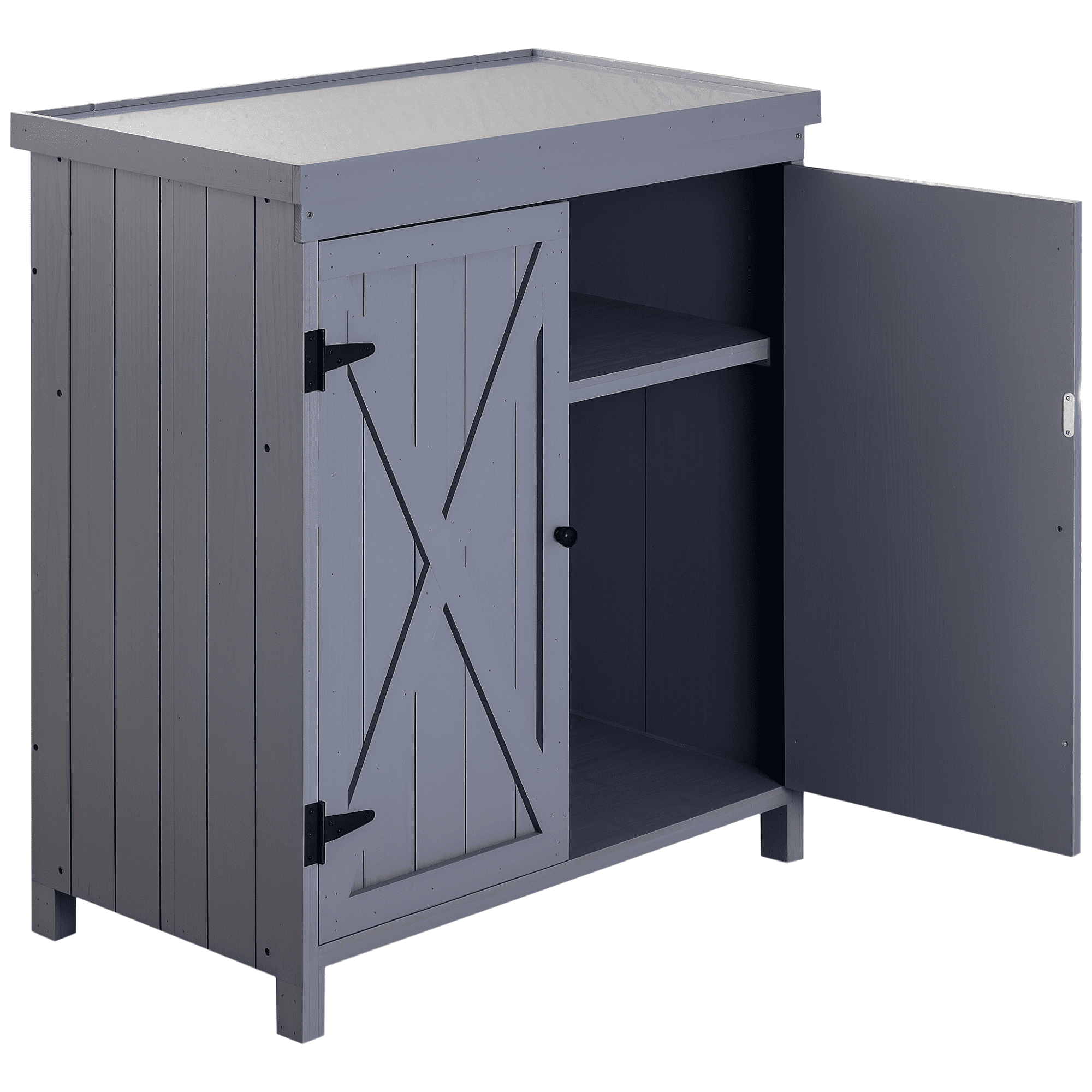 Click here for Outsunny Garden Storage Cabinet  Outdoor Tool Shed... prices
