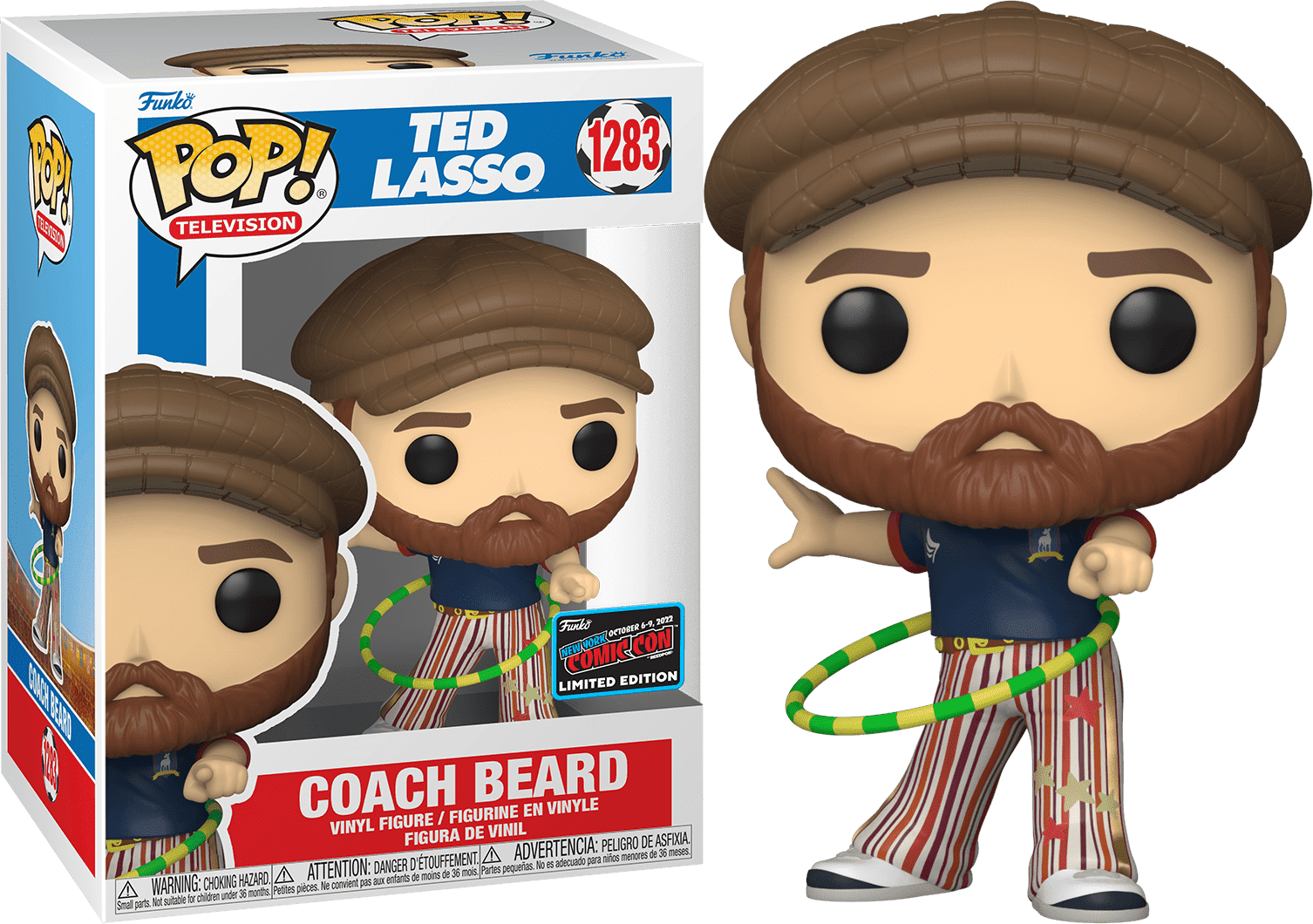 Funko POP! Television Ted Lasso - Coach Beard #1283 Limited Edition ...
