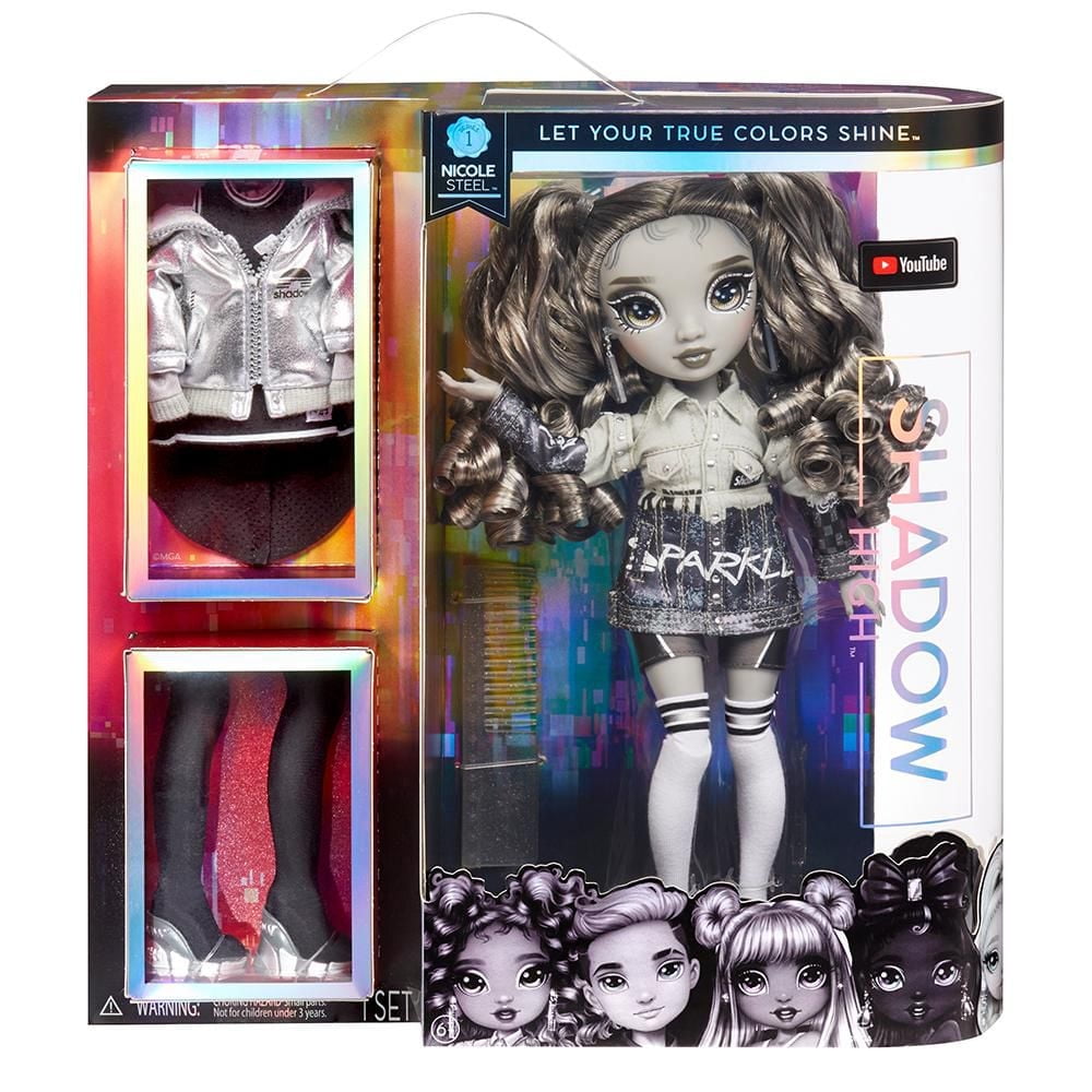 Click here for Rainbow High Shadow High Nicole Steel Fashion Doll prices
