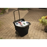Suncast 15-gal Lawn & Garden Cart, Durable Resin Material, Assembled L ...