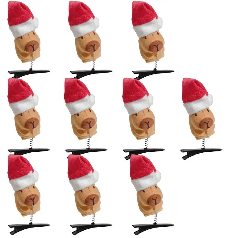 Juego de pinzas para el pelo de dibujos animados de capibara, pasadores ...