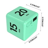 TOPRenddon Cube Timer,Productivity Timer Kids Time Timer Gravity Sensor flip Timer for Time ...