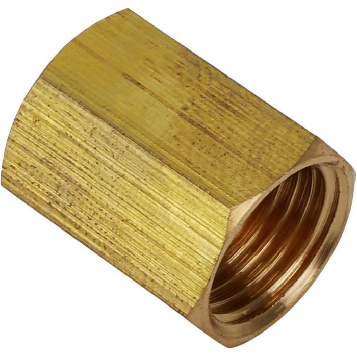 IFF Brass Union Coupler, 7/16 Inch-24 IFF to 7/16 Inch-24 - Walmart.com