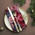 Bahomeck Napkins Set Of 4 Reusable Washable Square Fabric Dining Table ...
