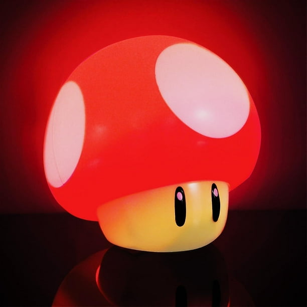 Super Mario Bros Mushroom Light With Sound, Nintendo Collectable Light ...