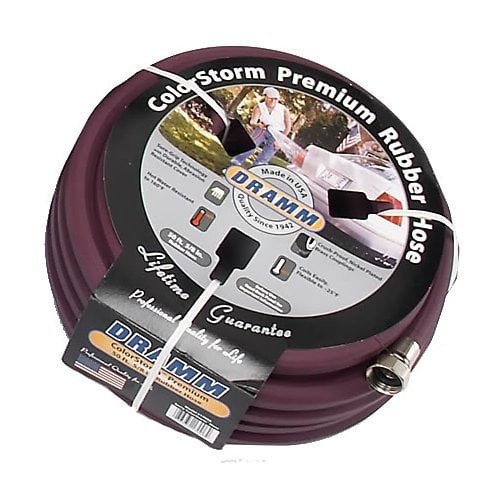 Dramm Colorstorm 5/8"x50Prem Berry Rubber Hose - Walmart.com