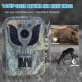 16MP Trail Camera, 0.2-0.6s Trigger Speed, Night Vision, IP65 ...
