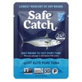 (6 pack) Safe Catch Elite Wild Pure Tuna, 3 oz Pouch – Mercury Tested ...