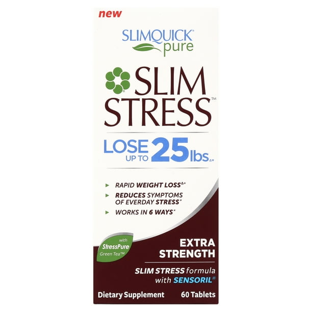 Slimquick Pure Weight Loss Dietary Supplement Extra Strength Caplets ...